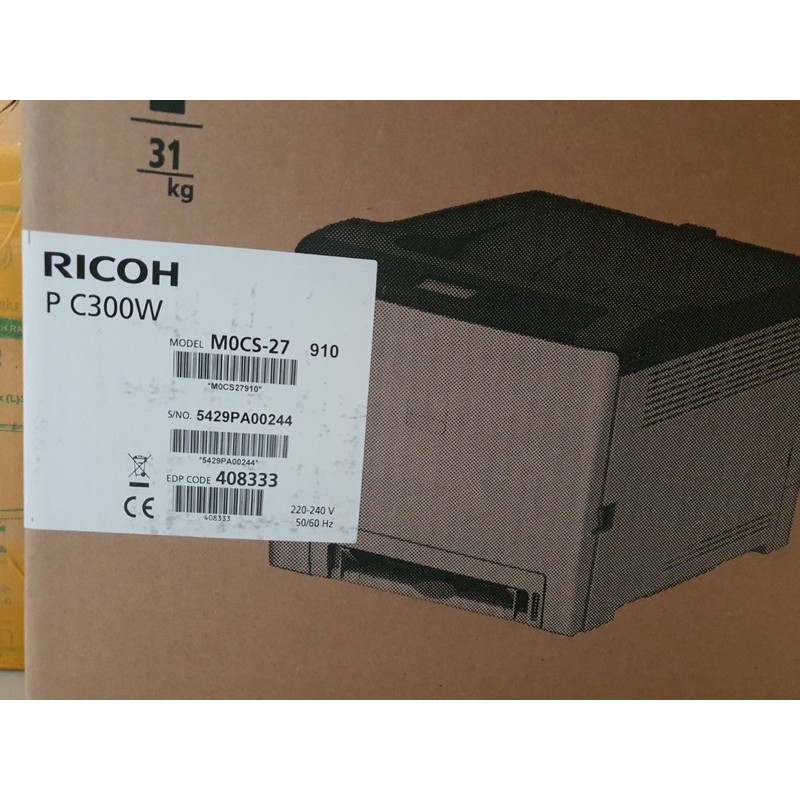 เครื่องปริ้นเลเซอร์สี เครื่องพิมพ์ เลเซอร์สี Ricoh RICOH รุ่น PC300W ...