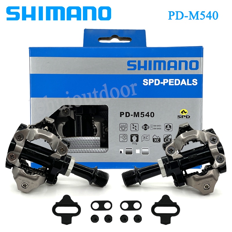 Shimano PD-M540 คันเหยียบจักรยาน MTB จักรยานเหยียบล็อคตัวเอง M540 ...