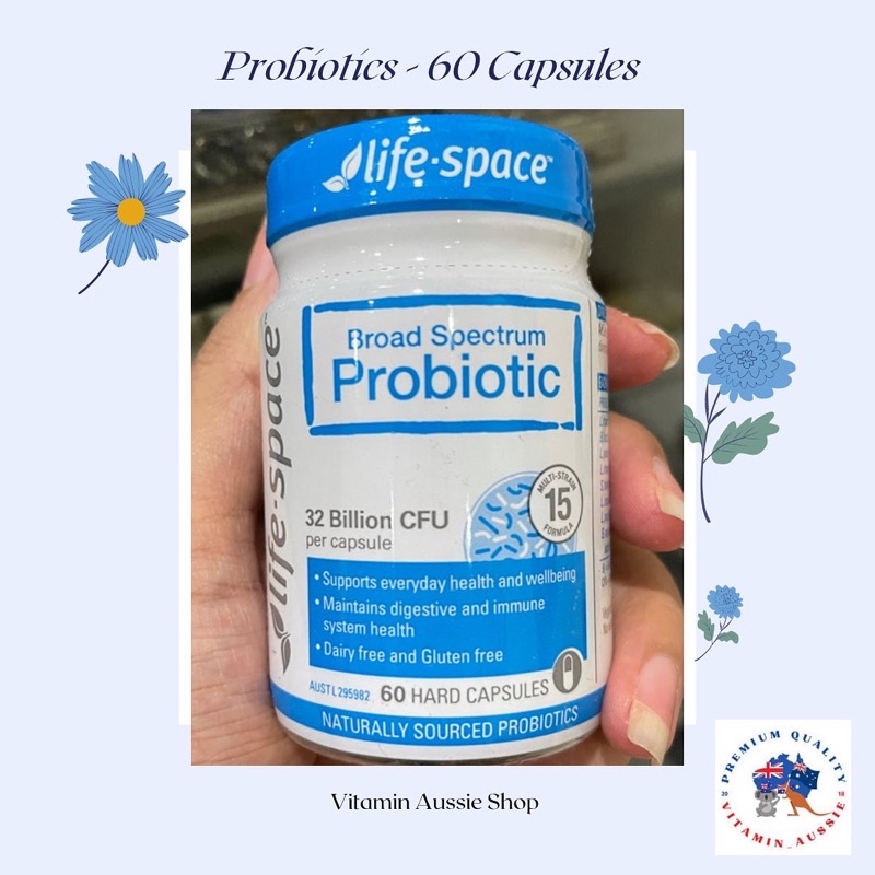 Lifespace Broad Spectrum Probiotic 60 Capsules 32 Billion per capsule ...