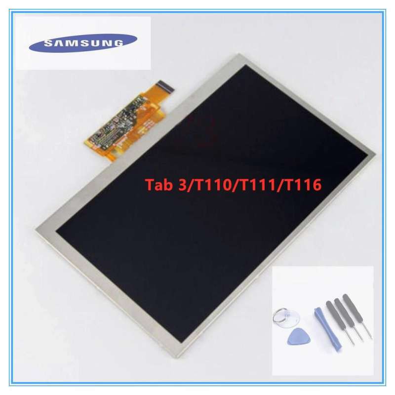 จอใน Samsung Tab 3 / T110 / T111 / T116 อะไหล่หน้าจอจอภาพด้านใน หน้าจอ LCD Display For Samsung ...
