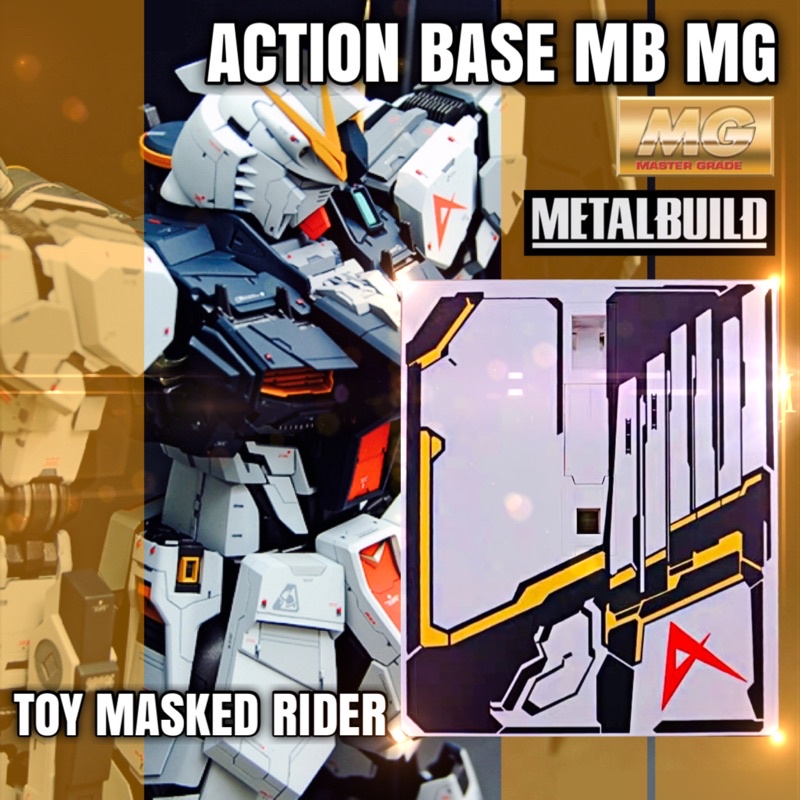 ACTION BASE TW MB MG RX93 NU GUNDAM | Shopee Thailand
