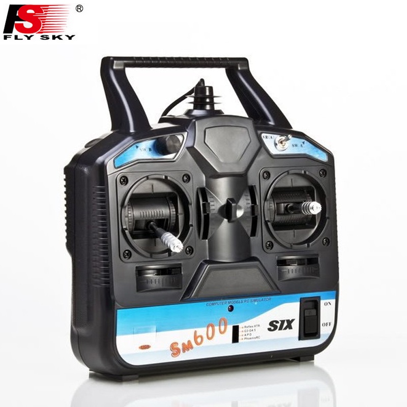 Flysky FS-SM600 ตัวจําลองเครื่องบินบังคับวิทยุ 6CH รองรับ G6 G7 XTR FMS ...