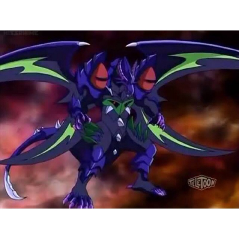 Bakugan Gundalian Invaders Black Darkus Phantom Dharak + Lansor Bakugan ...