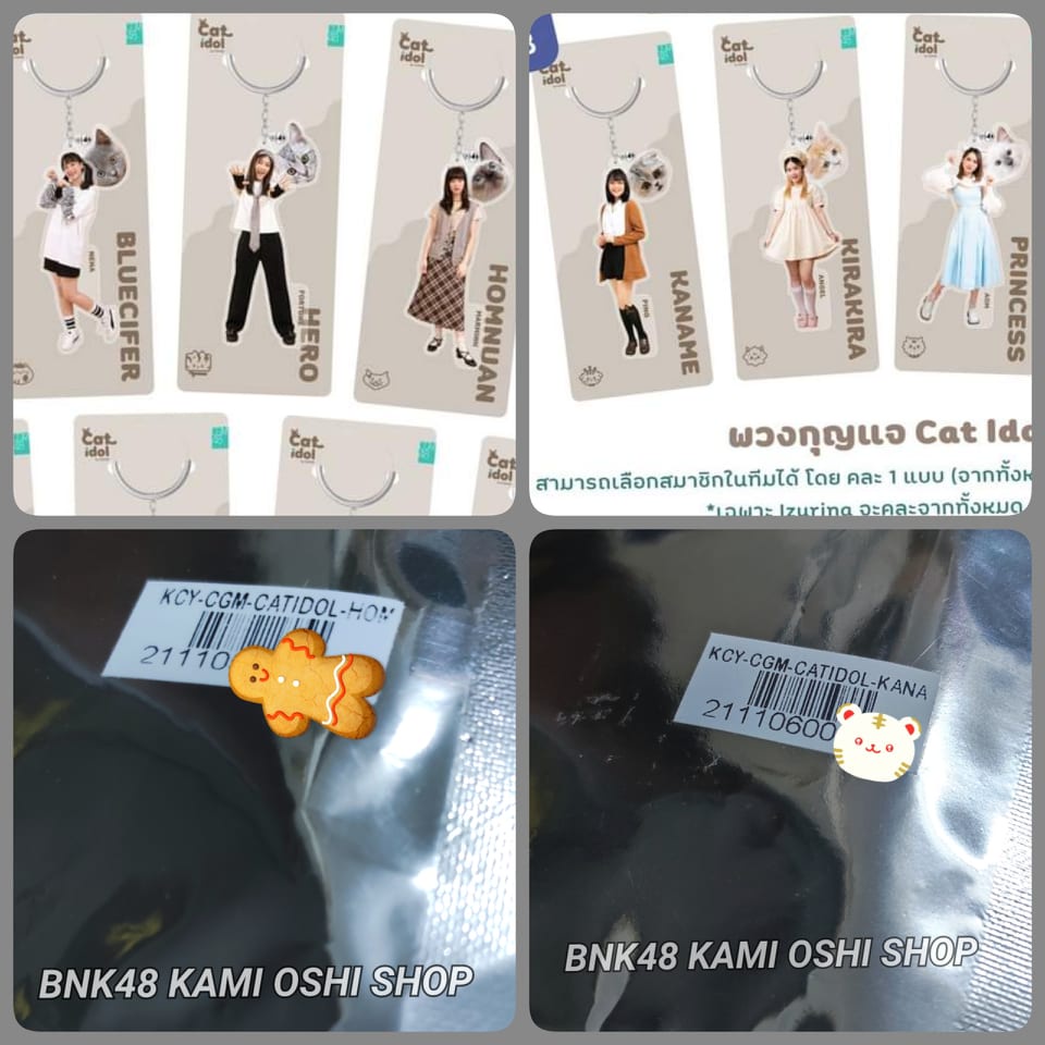 [อ่านก่อนซื้อ] พวงกุญแจ Cat idol ไม่แกะ Kaname , Homnuan คานาเมะ หอมนวล ...