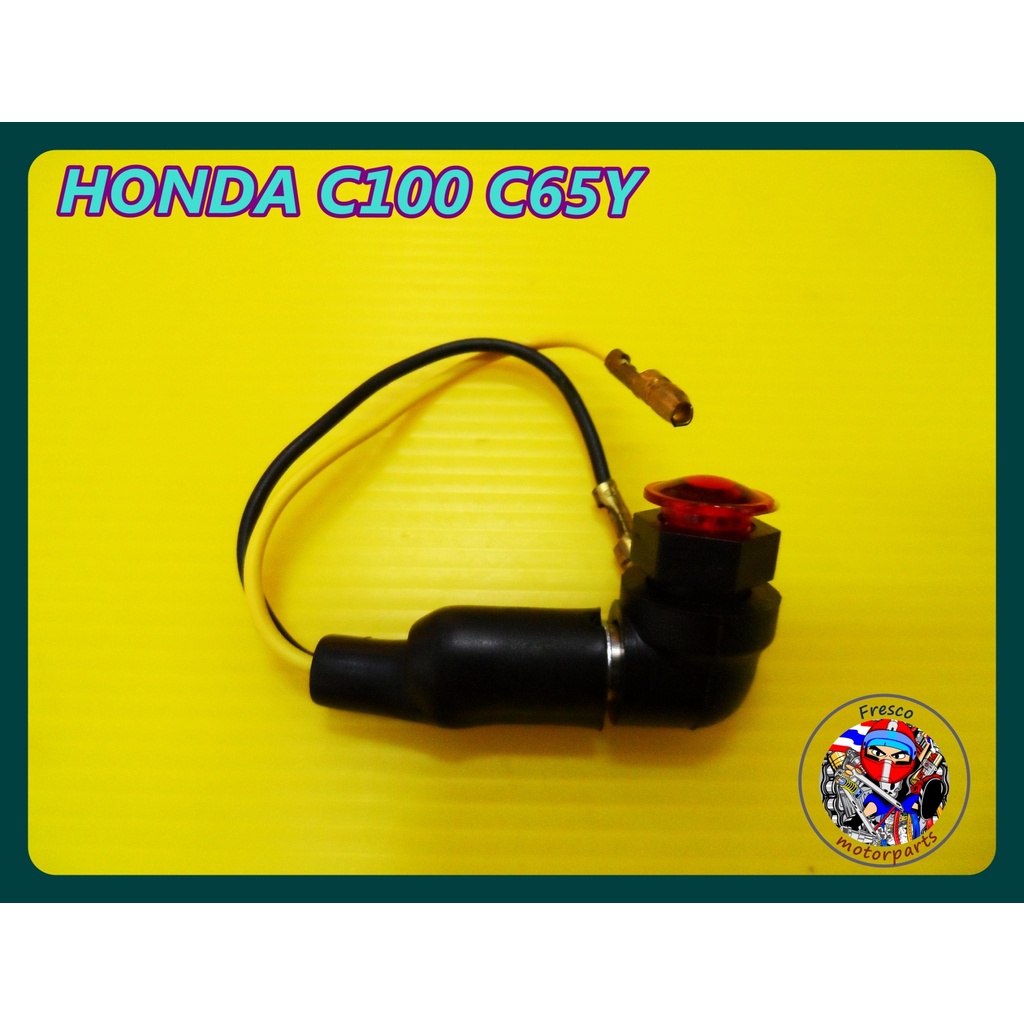 HONDA CA100 C100 C102 C105 CM91 C110 C115 S65 C200 Lamp Neutral pilot RED ไฟเกียร์ว่างสีแดง ...
