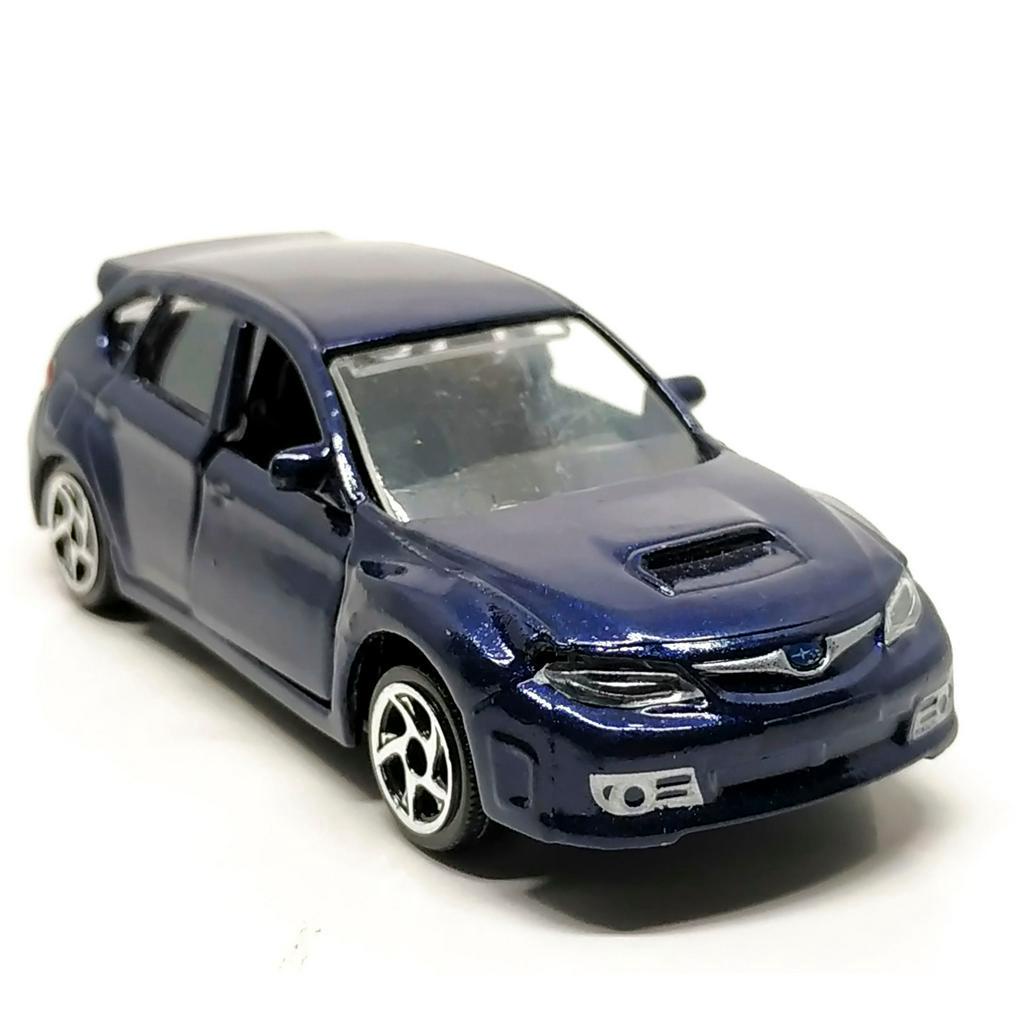 รถเหล็กมาจอเร็ต Majorette Subaru Impreza STI สีน้ำเงิน ขนาด 1/64 ยาว 8 ...