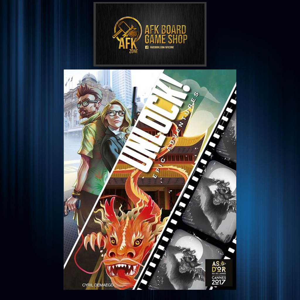 UNLOCK Epic Adventures - Board Game - บอร์ดเกม | Shopee Thailand