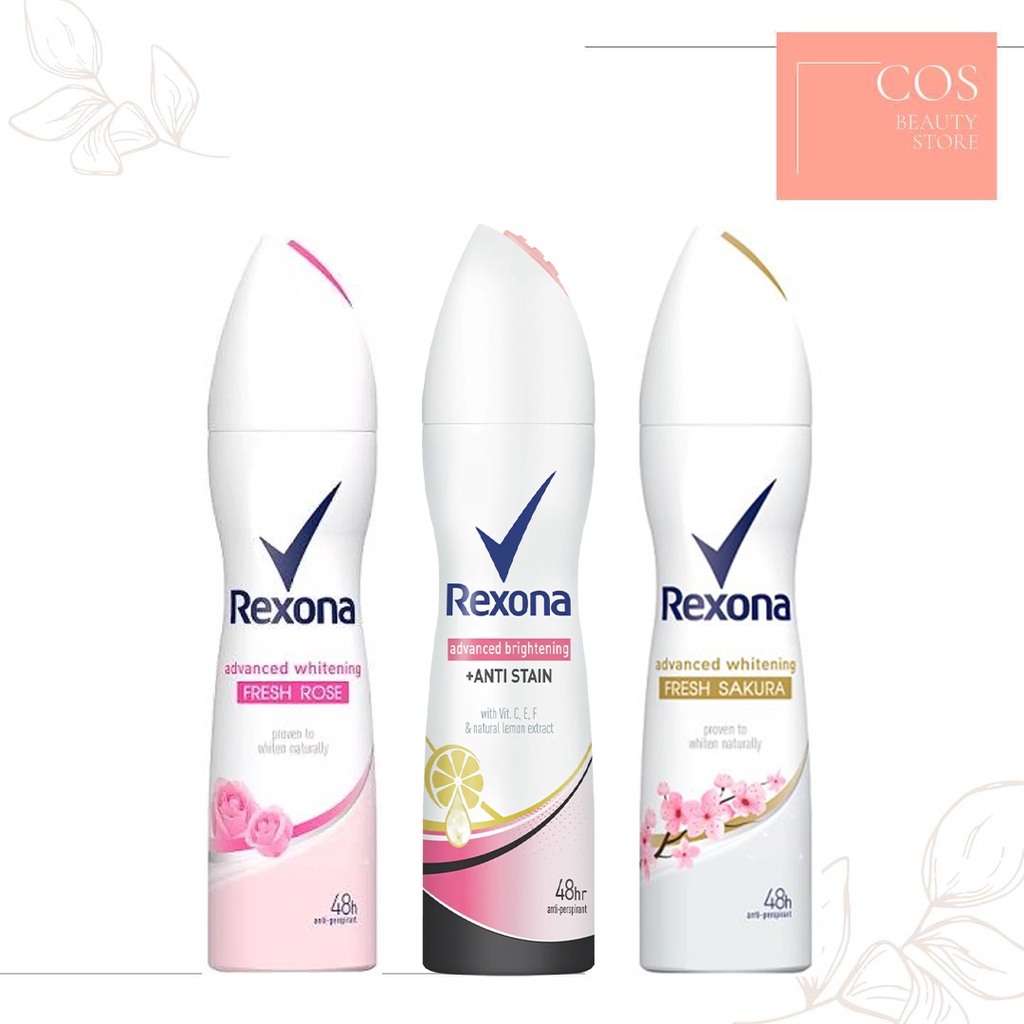 Rexona advance whitening 48h anti-perspirant (150 ml.)เรโซนา แอดวานซ์ ...