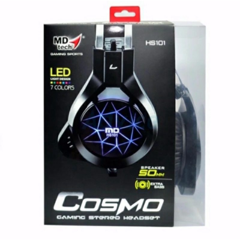 Md-tech HS-101 Cosmo gaming stero headset | Shopee Thailand