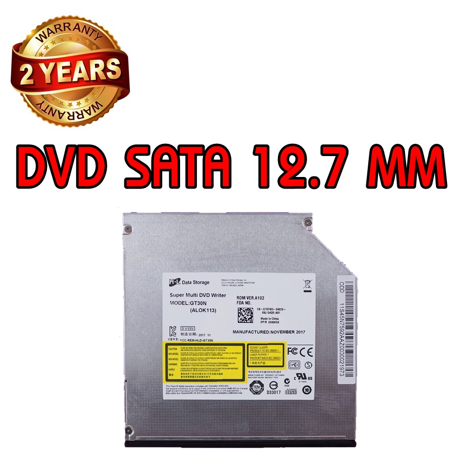 DVD SATA 12.7mm ดีวีดี สำหรับโน๊ตบุ๊ค SATA 12.7mm | Shopee Thailand