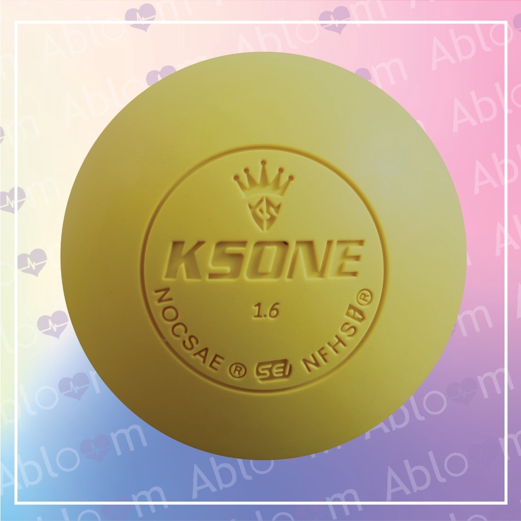 KSONE ลูกบอลนวด คลายกล้ามเนื้อ Lacrosse Rubber Massage Ball | Shopee ...
