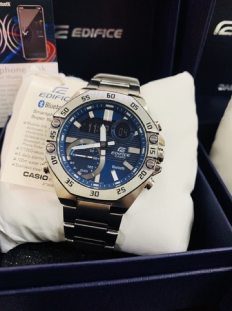 CASIO Edifice รุ่น ECB-10 นาฬิกาข้อมือผู้ชายรุ่นใหม่ล่าสุด Bluetooth ECB-10D-2A ECB-10DB-1A ECB ...