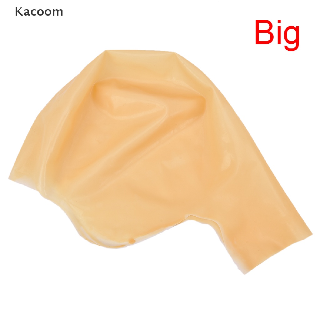Kacoom Adult Bald Cap Latex Flesh Skin Bald Head Wig Cap Rubber ...
