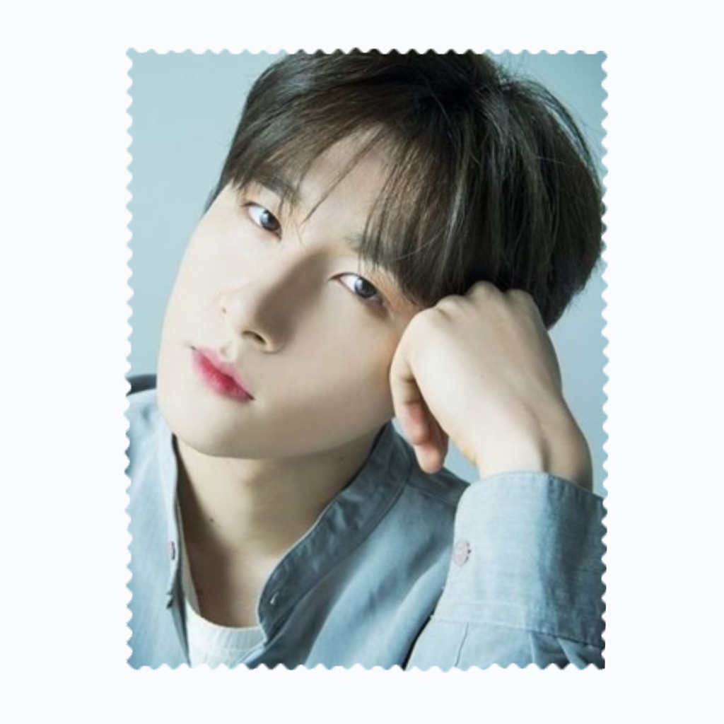 ผ้าเช็ดแว่นตา ผ้าเช็ดเลนส์ ไมโครไฟเบอร์ นักร้องเกาหลี K-pop I.M Lim ...