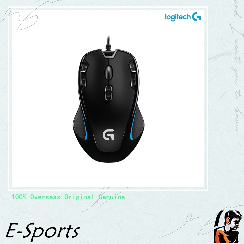 Logitech G300s Optical Gaming Mouse.เมาส์เกมมิ่งออปติคอล | Shopee Thailand