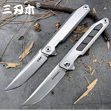 มีดพับ Sanrenmu SRM 1161 1162 เหล็ก 14C28N มีดเดินป่า มีดพก มีดสนาม ...