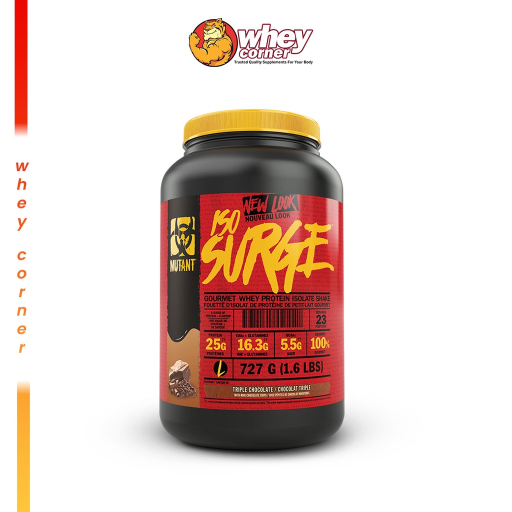 Mutant Iso Surge Whey Isolate 1.6lb เวย์โปรตีนไอโซเลท ไฮโดรไลท์เวย์ ...