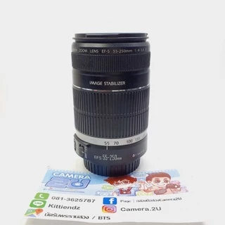 Canon Lens 55-250 IS II มีกันสั่นในตัวสภาพดี ใช้น้อย เน้นถ่ายระยะไกล ...