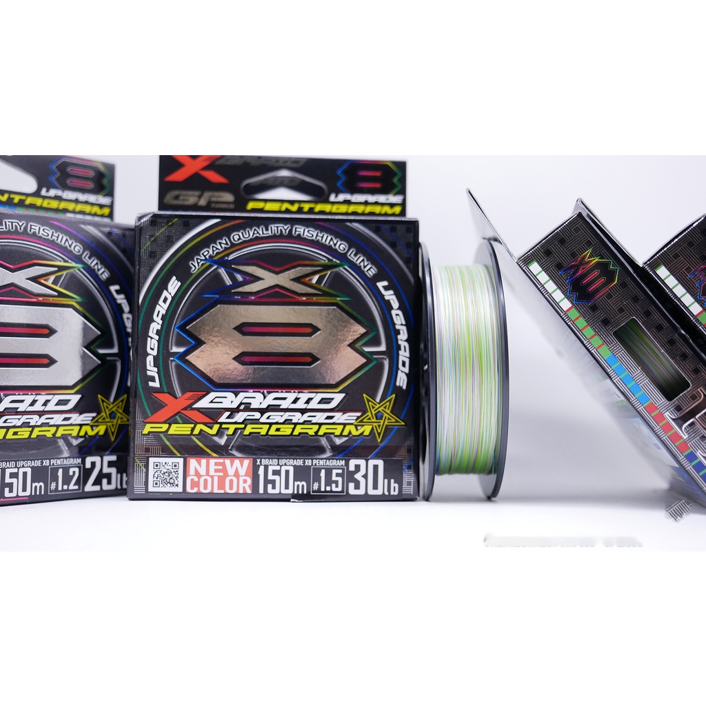 สายPE. 200 เมตร YGK X-BRAID UPGRADE X8 PENTAGRAM | Shopee Thailand