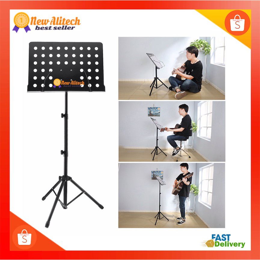 ขาตั้งโน๊ตเพลง ที่วางโน๊ตเหล็ก The Plant Music Stand Note ที่วางโน๊ต เหล็ก ขนาดใหญ่ พกพาสะดวก ...