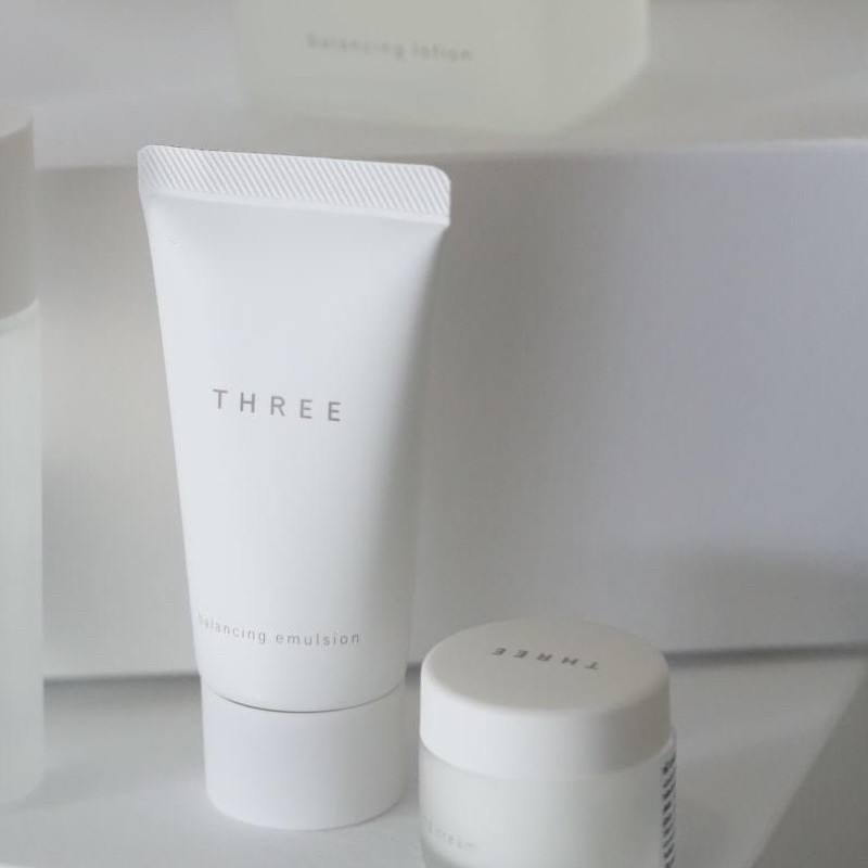 (แท้100%) THREE Balancing Emulsion R 28g. Travel size | Shopee Thailand