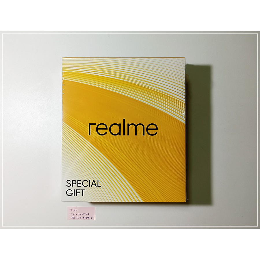 Realme Gift Set ยกชุด ลำโพง Bluetooth และชุดหูฟัง ใหม่ | Shopee Thailand