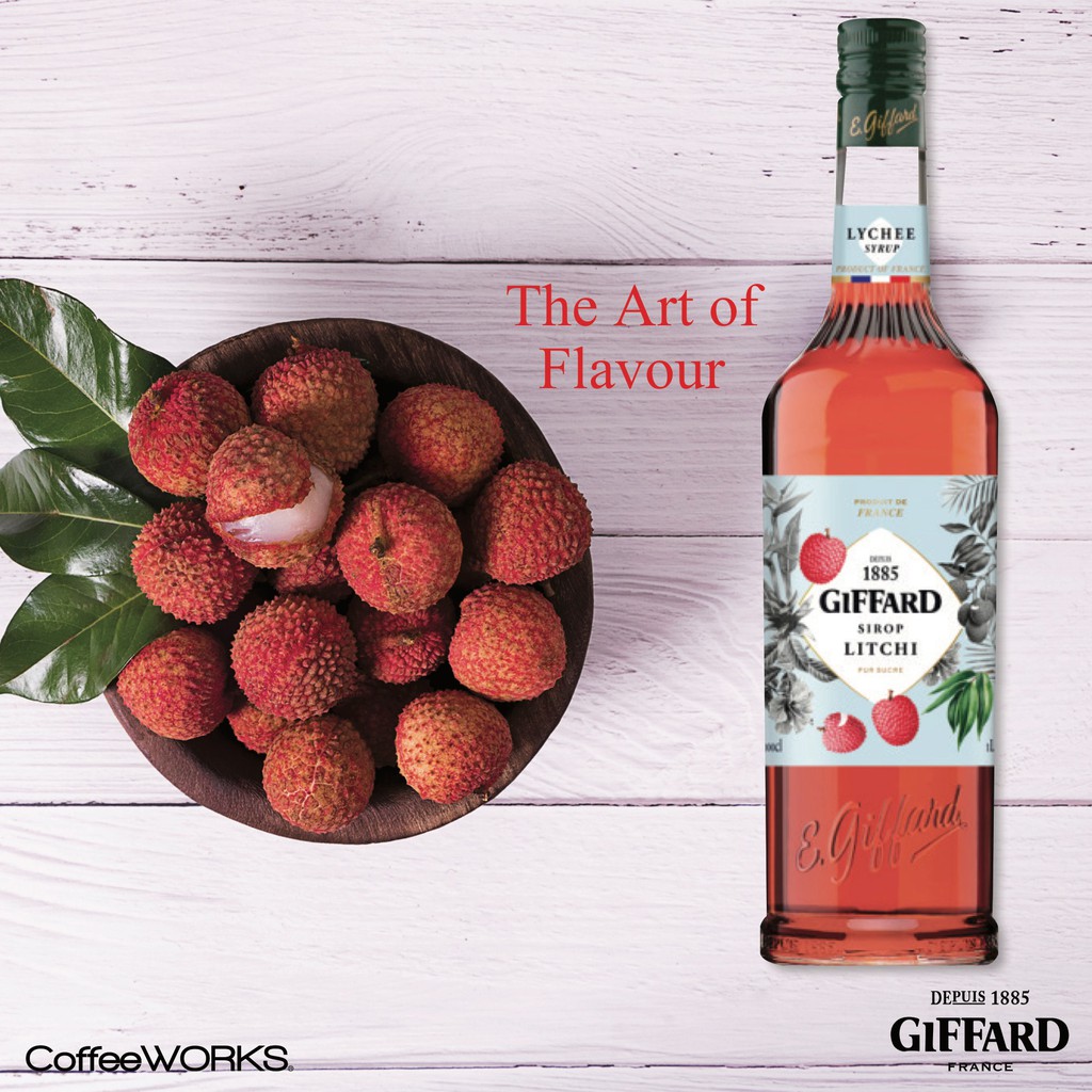 GIFFARD SYRUP LYCHEE | Shopee Thailand