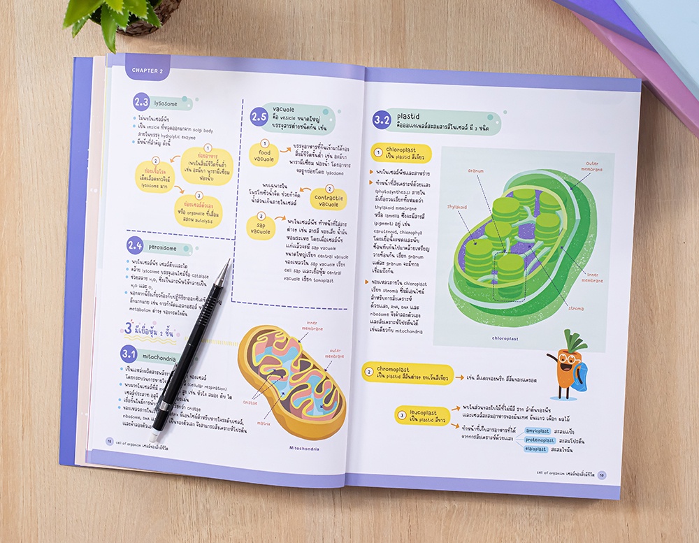 Thinkbeyond Book(ธิงค์บียอนด์ บุ๊คส์)หนังสือ TBX คู่มือภาพชีววิทยา Visual Guide to Biology ...