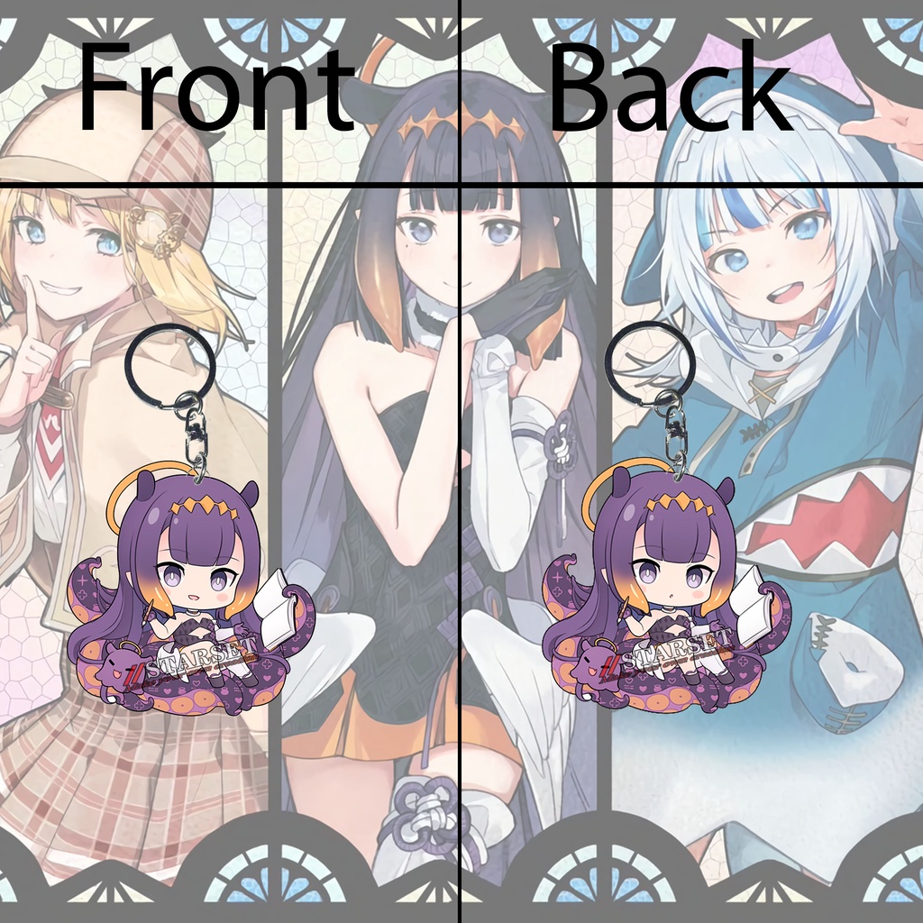 GANTUNGAN HP Hololive Ninomae Inais BB Keychain - Key Chain - Phone ...