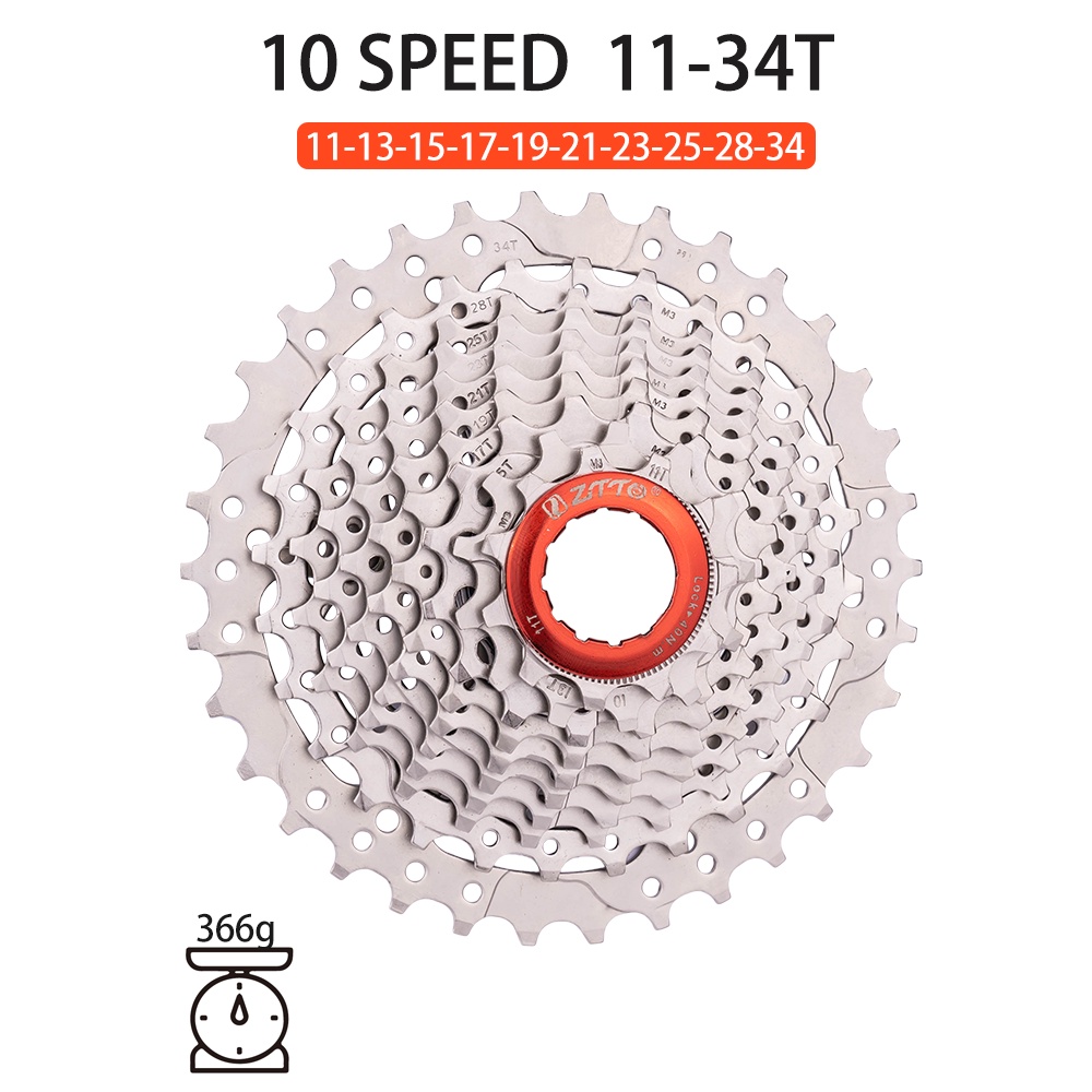 Ztto เฟืองหลังจักรยาน MTB ความเร็ว 8 9 10 11 12 8-12S 23 25 28 30 32 34 36 40 42 46 50 52T ...