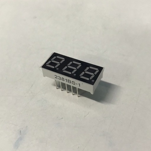 LED Display 7 Segment 0.28' Common Anode Red 1Didit 2Digit 3Digit ...