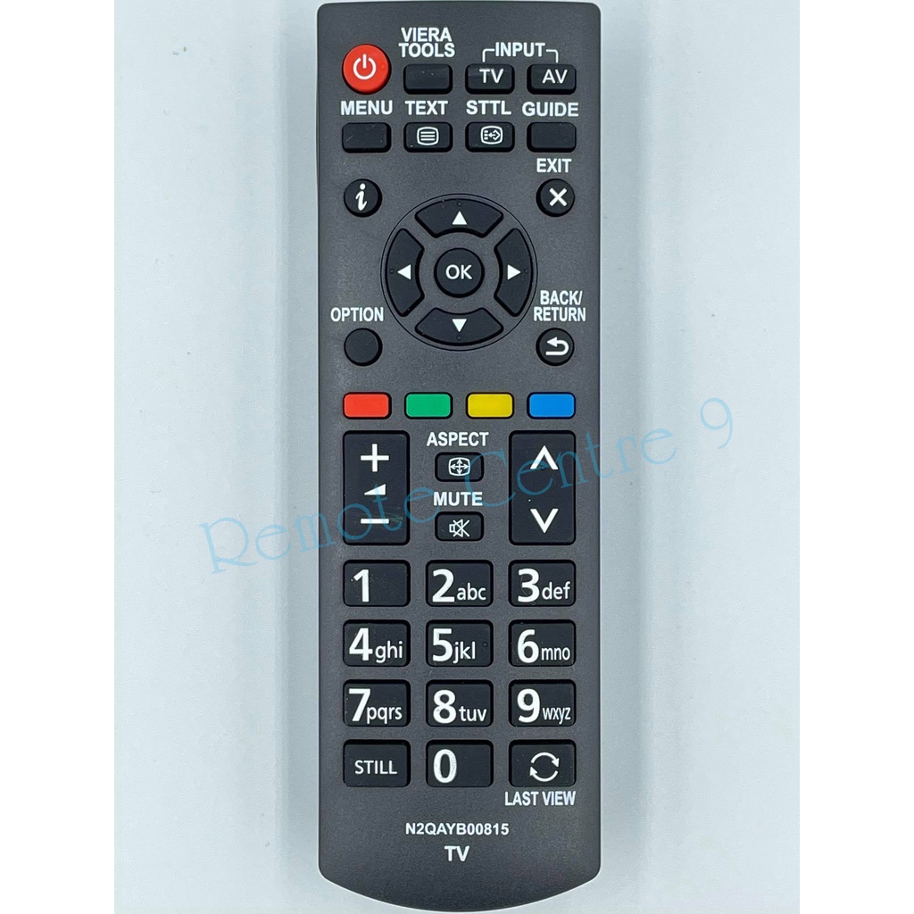 รีโมททีวี Panasonic รุ่น N2QAYB00815 มีปุ่ม Viera Tools | Shopee Thailand