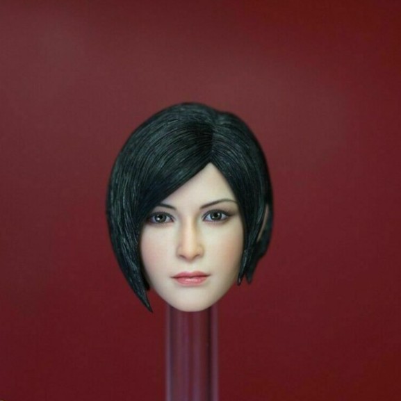 Mttoys 1/6 Resident Evil Ada Wing Head โมเดลตุ๊กตาแกะสลักของเล่นสําหรับ ...
