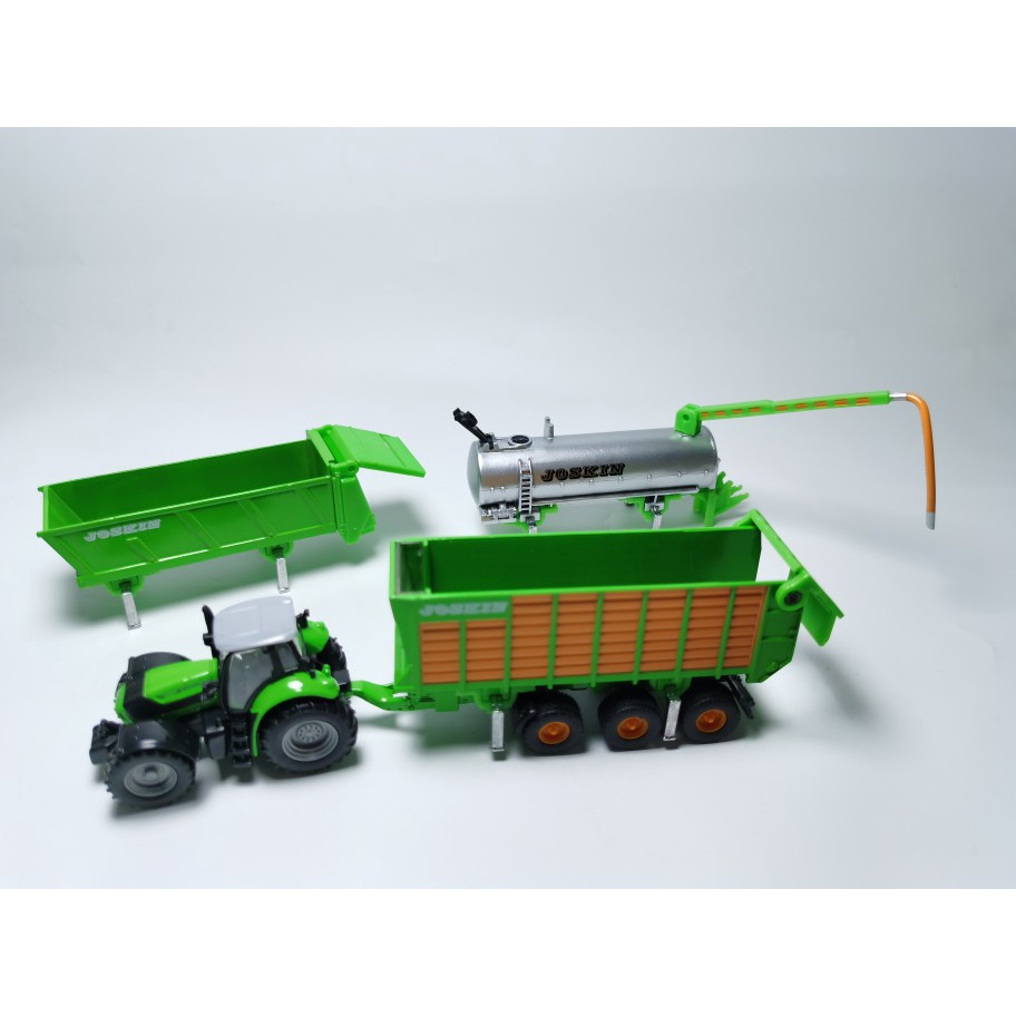Siku 1848 ชุดโมเดลรถแทรกเตอร์ เครื่องจักรการเกษตร โลหะผสม ของเล่น ...