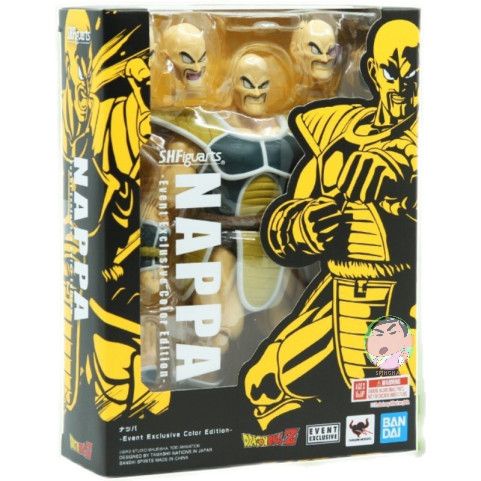 Bandai SHF SHFiguarts Limited Dragon Ball Nappa Action figure | Shopee ...