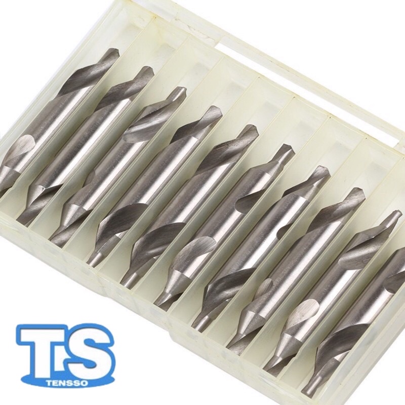 TENSSO ดอกนำศูนย์ HSS ขนาด 0.5 / 0.8 / 1.0 / 1.6 / 2.0 / 2.5 / 4.0 / 5. ...