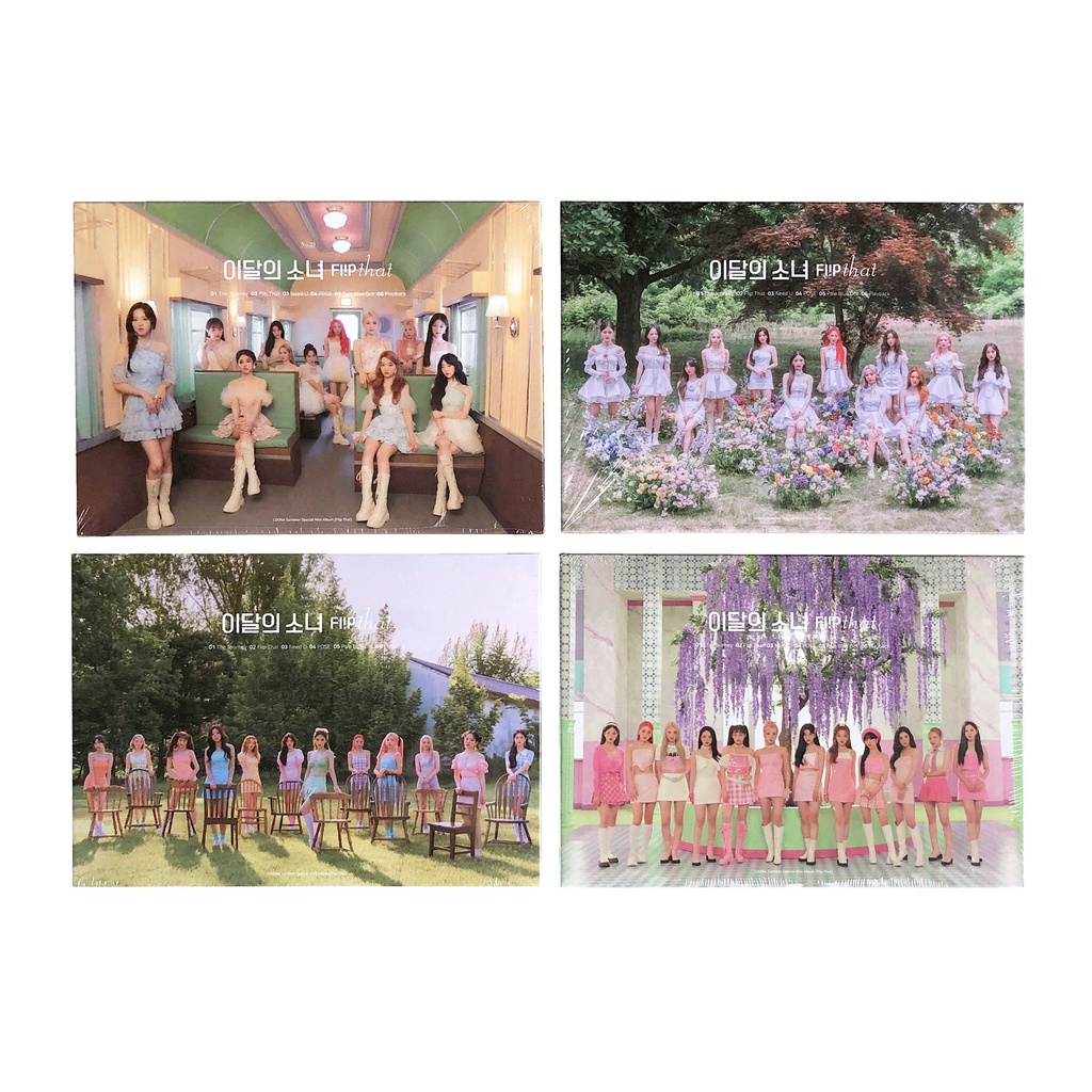 LOONA - Summer Special Mini Album [FLIP WHAT] | Shopee Thailand