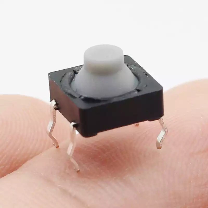1pcs ปุ่มกด 8x8x5MM 4PIN G77 Conductive Silicone Soundless Tactile Tact ...