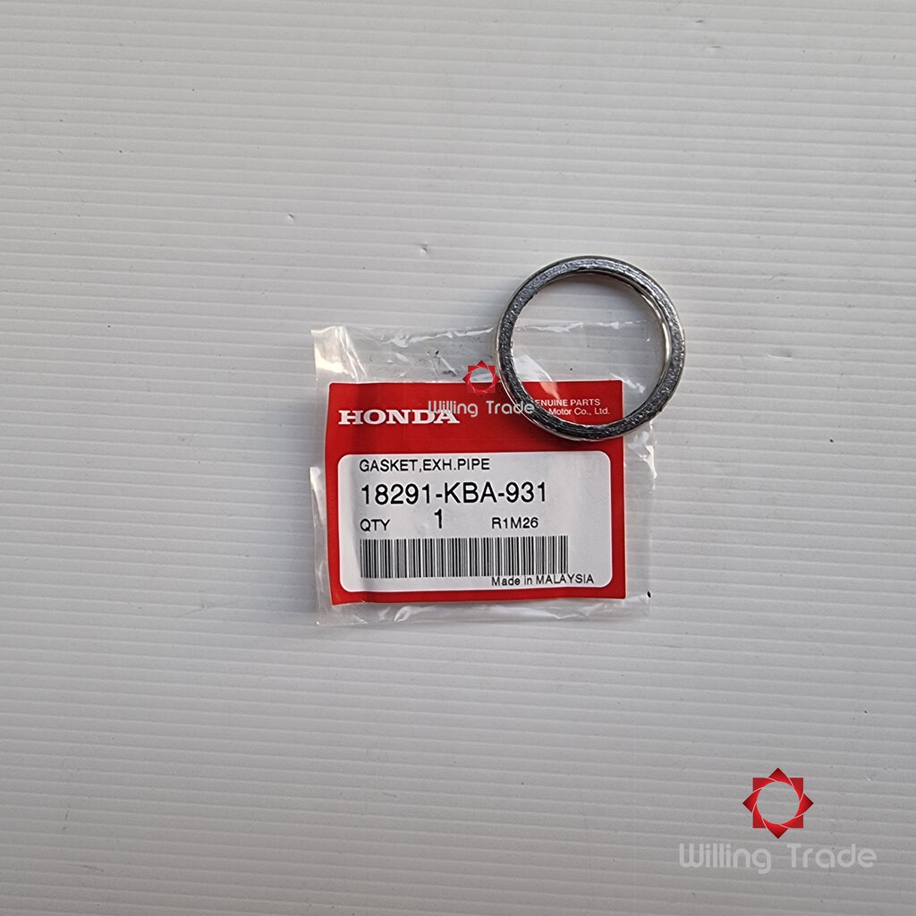 ปะเก็นคอท่อ ปะเก็นปากท่อไอเสีย (A337) HONDA:(18291-KBA-931) LS125 แท้ ...