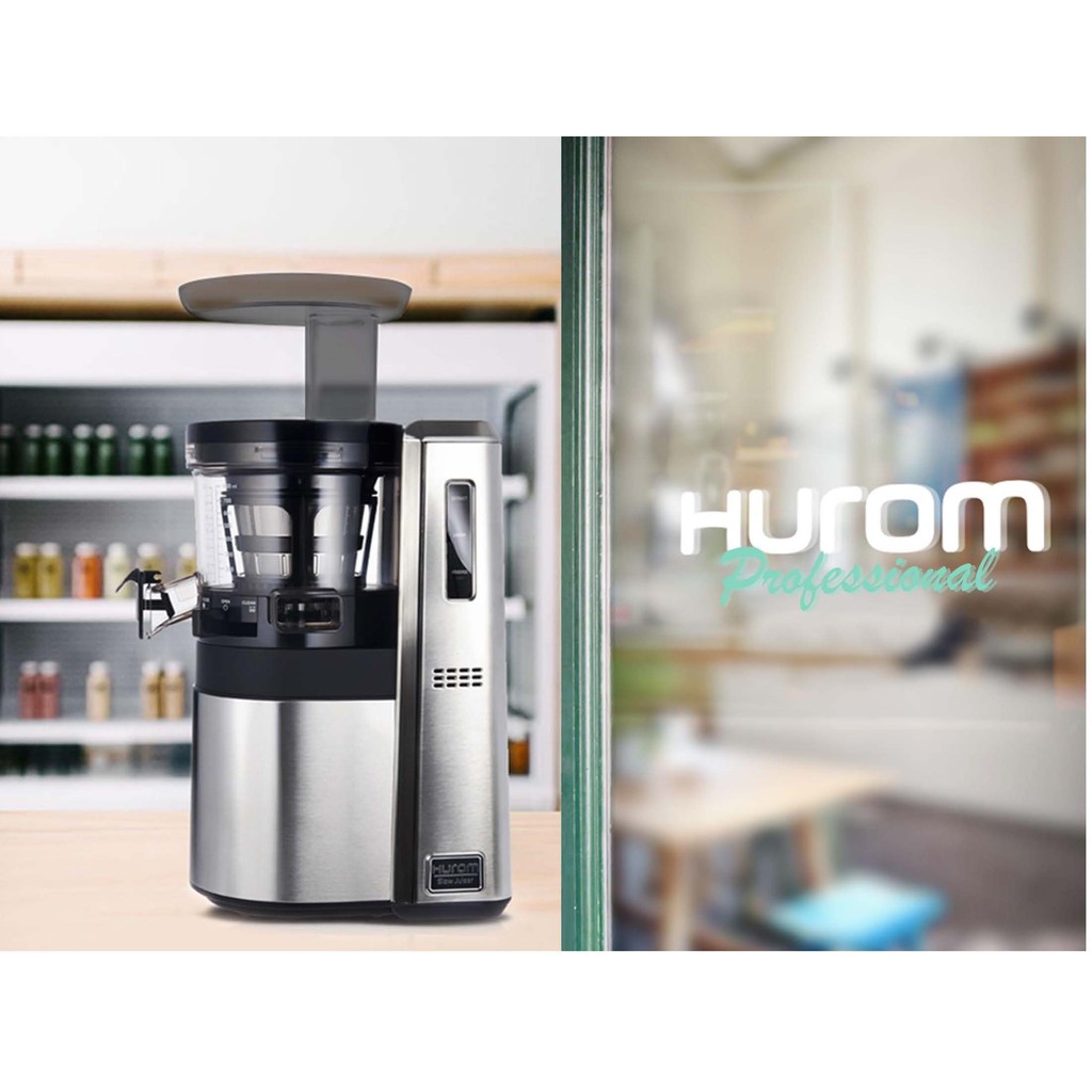Hurom เครื่องคั้นน้ำผลไม้แยกกากสกัดเย็น เพื่อการพาณิชย์ รุ่น H22 (ชุด ...