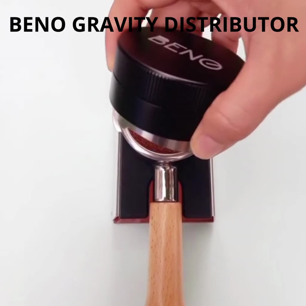 Beno Gravity Distributor อุปกรณ์เกลี่ยกาแฟให้เรียบ ใบพัดเลื่อนขึ้นลงเอง ...