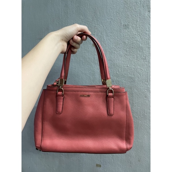 COACH MADISON MINI สีชมพูโอรส มือ2 | Shopee Thailand