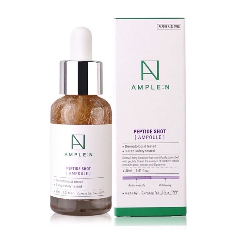 AMPLE:N Peptide Shot Ampoule 30 ml. เซรั่มสูตรเปปไทด์ | Shopee Thailand