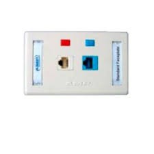 COMMSCOPE, FACEPLATE 2 PORT Model : 272352-2 | Shopee Thailand