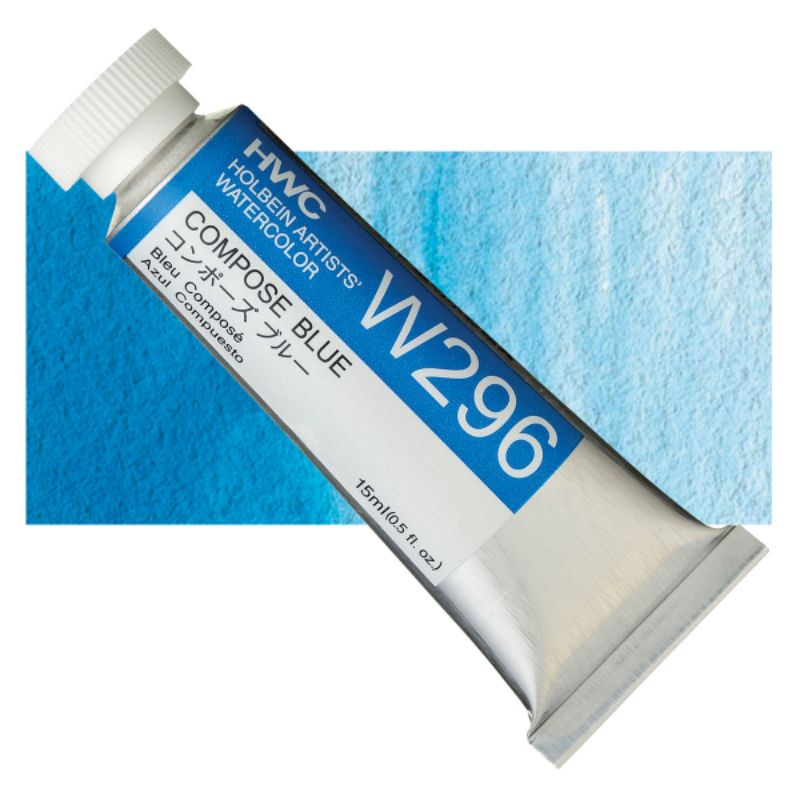 Compose Blue W096/W296 Series A 5/15ml สีน้ำโฮลเบน Japan Holbein Artist ...
