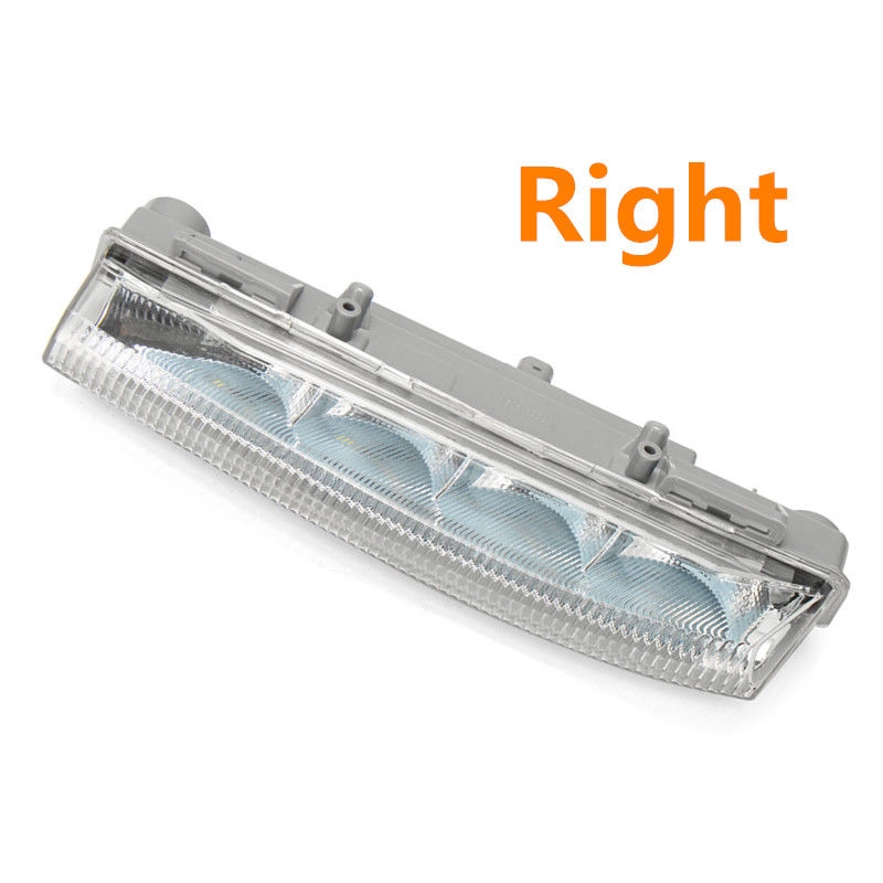 ไฟตัดหมอกเดย์ไลท์ LED DRL 12V สําหรับ Mercedes-Benz W204 W212 C250 C280 ...