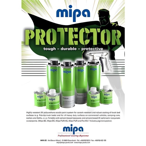 Mipa Protector 2K-PU-Truck Bed Liner Tintable | Shopee Thailand