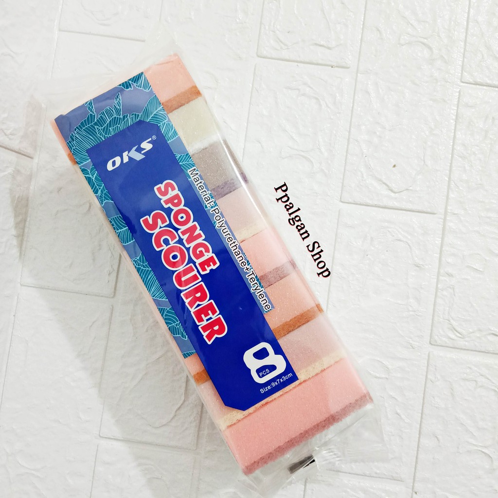 Mr DIY Sponge ฟองน้ําล้างจาน บรรจุ 8 บรรจุ 10 แผ่น แผ่นใยขัดทนทาน ...