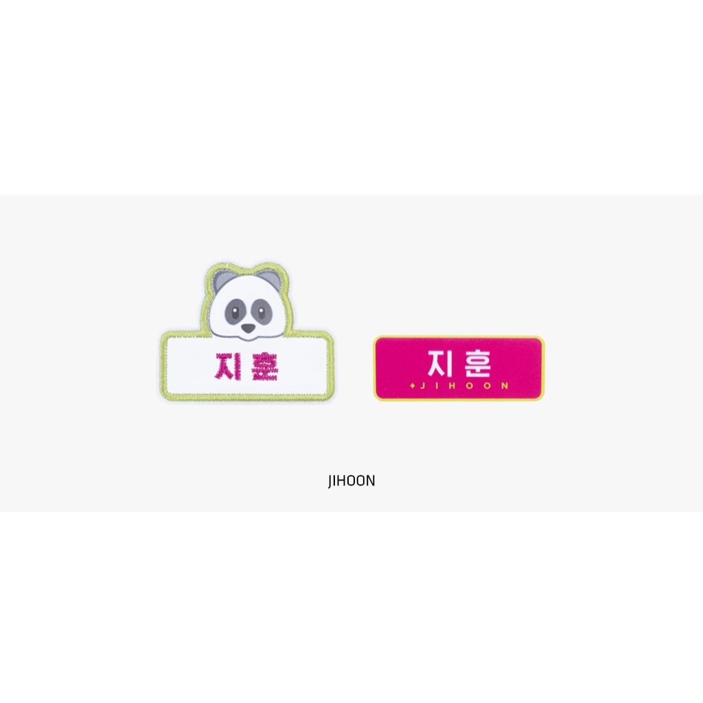 SEOULR | TREASURE TREASUREMAP NAME TAG SET | Shopee Thailand
