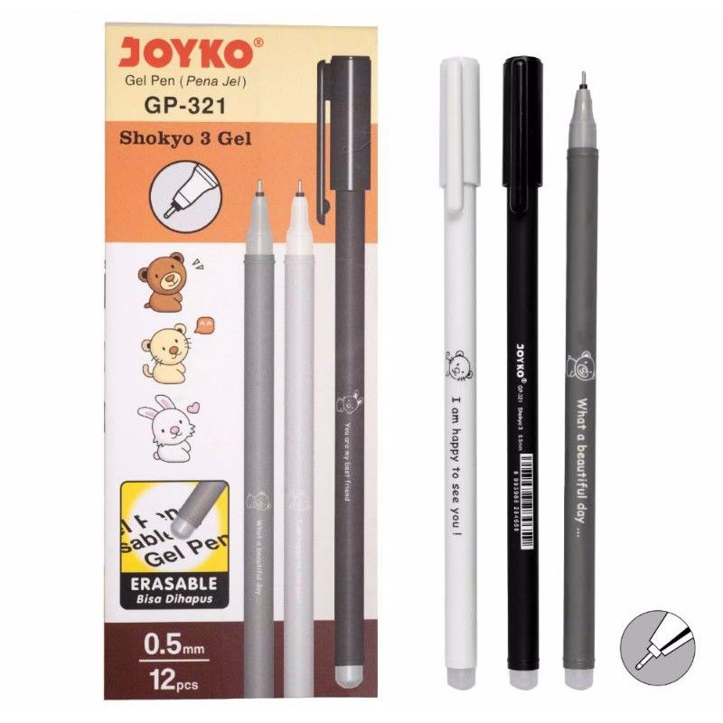 ปากกาเจลลบได้ GP-321 Shokyo 0.5 มม. ขายปลีก | Shopee Thailand